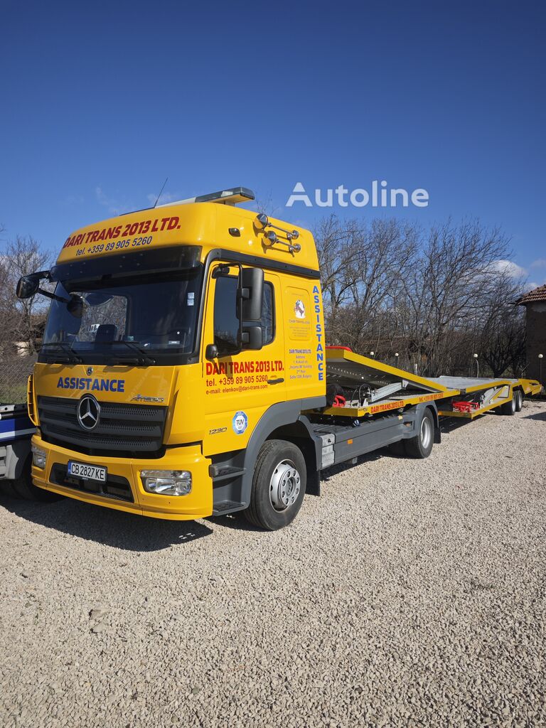 Mercedes-Benz Atego 1230 autotransporter + prikolica autotransportera