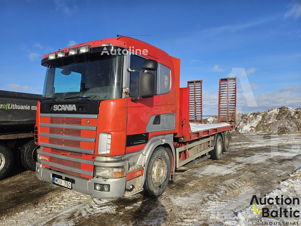 Prodaje se Scania R144LB6X2NB460 autotransporter na aukciji