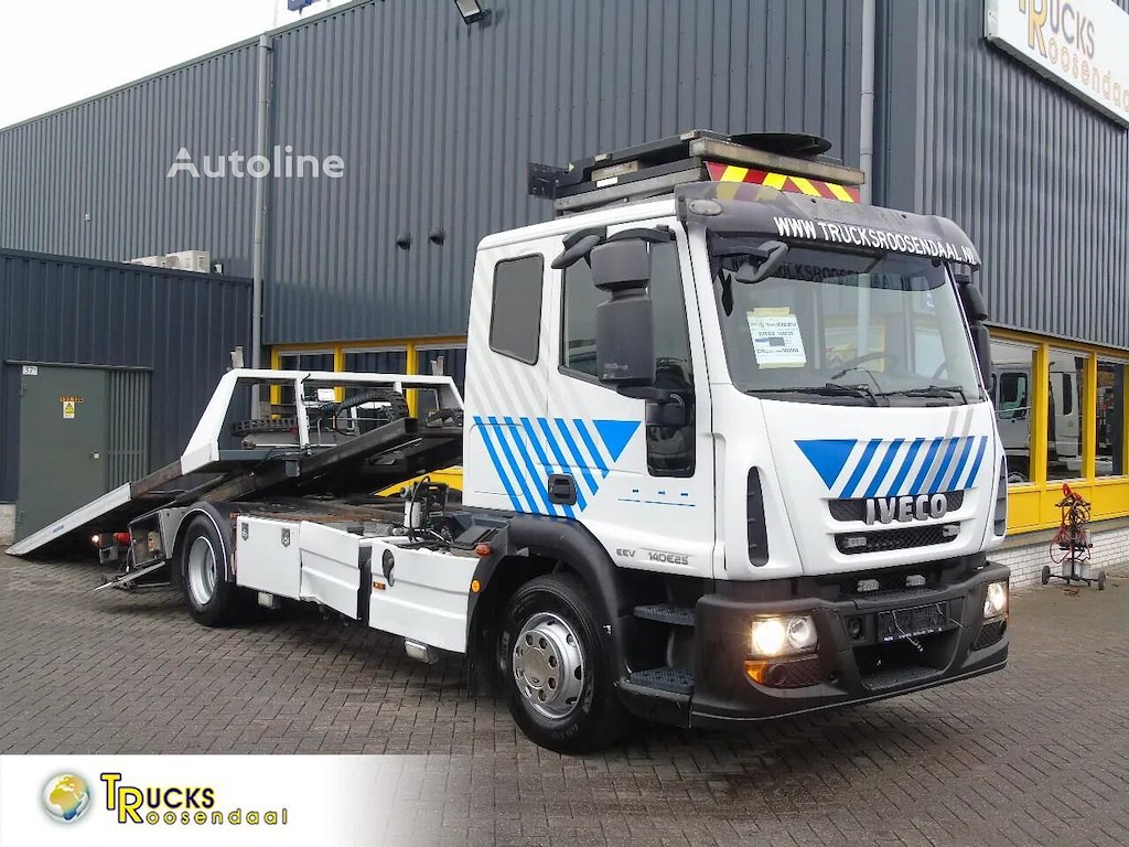 IVECO Eurocargo 140E25 + FULL SYSTEM + TOWING autotransporter