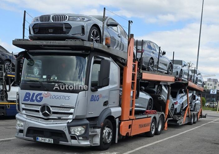 Mercedes-Benz Actros 1843 autotransporter + prikolica autotransportera