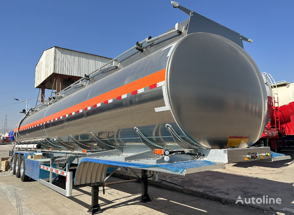 Nova Titan 45,000 Liters Aluminum Fuel Tanker Trailer for Sale poluprikolica autocisterna