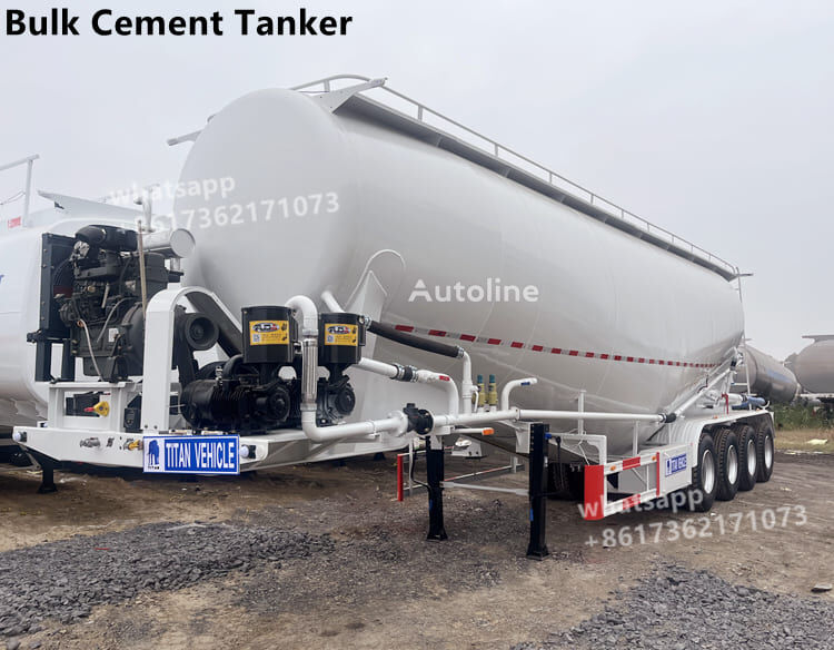 Nova Titan Bulk Cement Tanker For Sale in Saudi Arabia cisterna za prevoz cementa