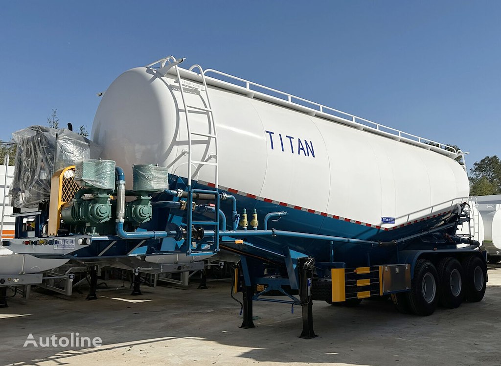 Nova Titan Bulker Cement Tanker Trailer for Sale in UAE cisterna za prevoz cementa