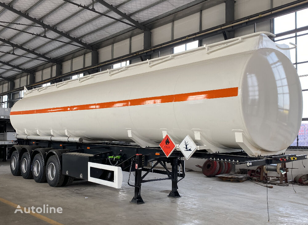 Nova Titan New 4 Axle 60000 L Petrol Tanker Truck Price poluprikolica autocisterna
