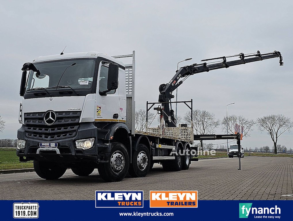 Mercedes-Benz AROCS 3240 HIAB 211EP5 kamion platforma