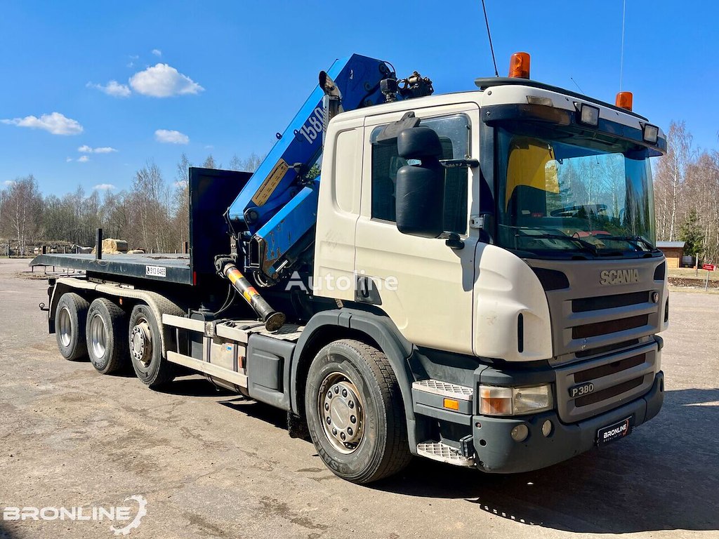 Prodaje se Scania P 380 LB8X2/4HHA kamion platforme na aukciji