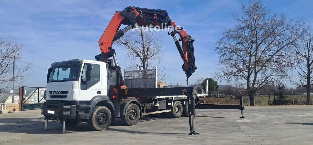 IVECO 450 PALFINGER PK 150002 + JIB AÑO 2009 kamion platforma