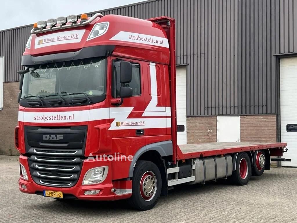 DAF XF 460 / Euro6 / Manual / Fourage / 6x2 / 105 cm laadvloer / NL kamion platforma