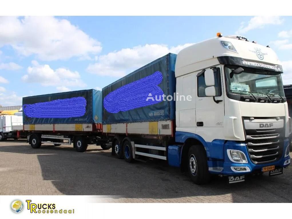 DAF XF 106.460 + Euro 6 + 6X2 + retarder + price is for complete inc kamion s ceradom + prikolica sa ceradom