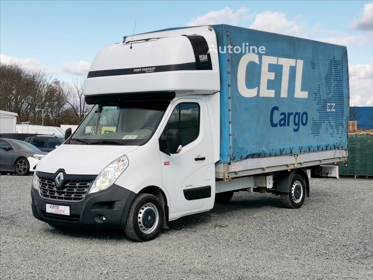 Renault Master 170DCI valník 9palet/měchy/ČR kamion s ceradom