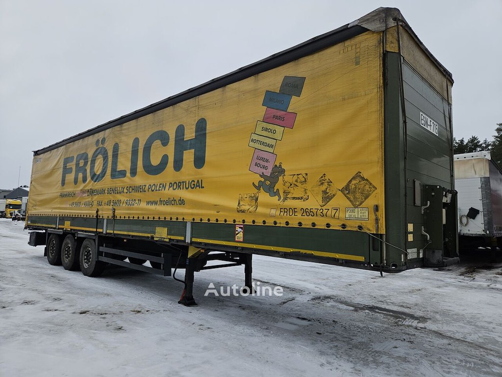 Schmitz Cargobull SCB*S3T poluprikolica sa ravnom platformom