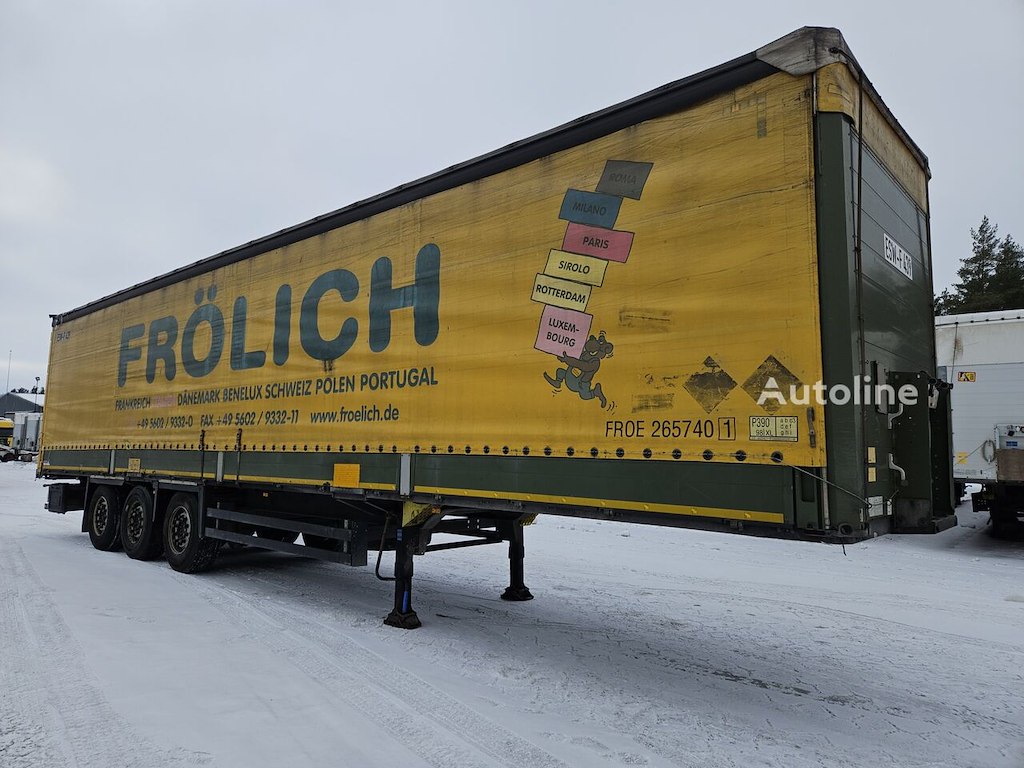 Schmitz Cargobull SCB*S3T poluprikolica sa ravnom platformom