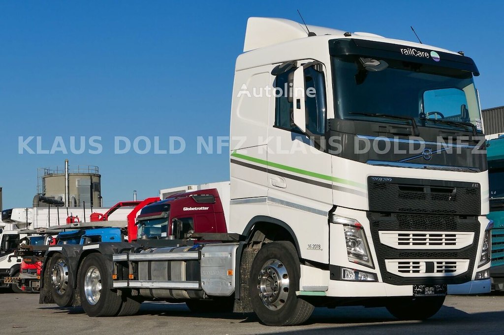Volvo FH 500 BDF Retarder Lift-/Lenkachse LBW Euro 6 vozilo za prevoz kontejnera