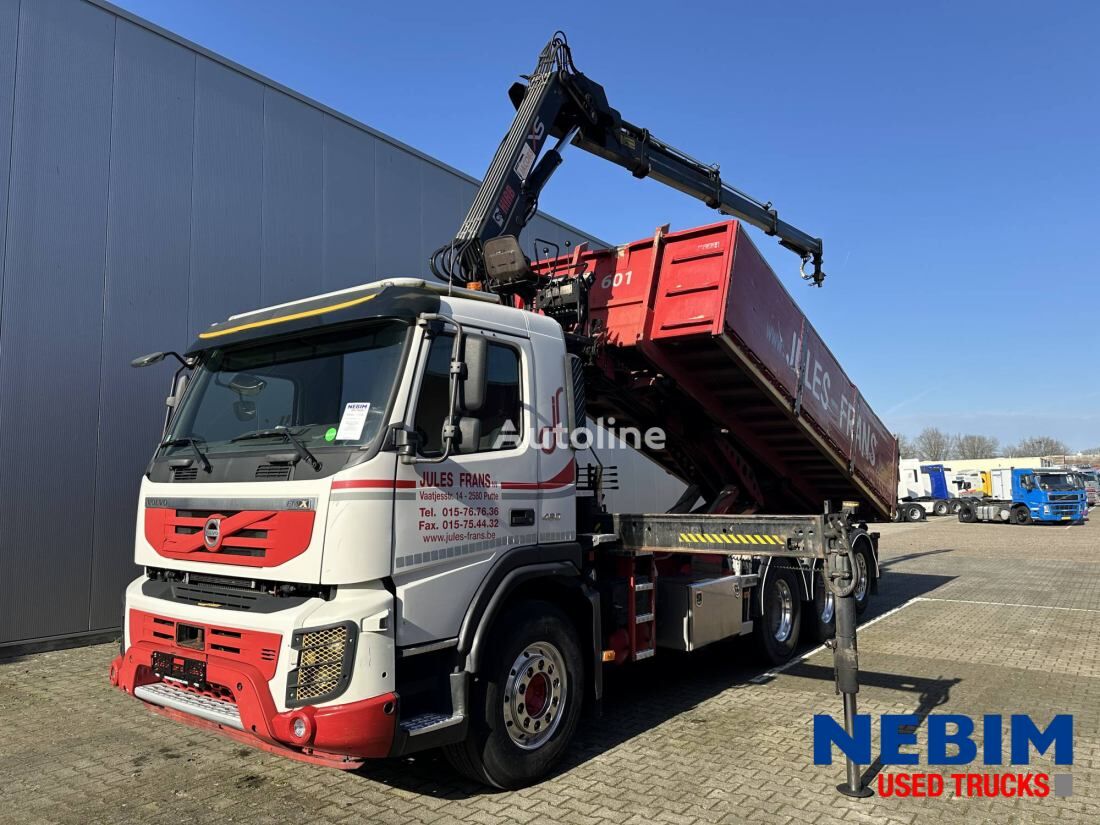 Volvo FMX460 8X4 tridem - HIAB X-Hipro 166 ES-3 PRO- TRANSLIFT TL-20.6 vozilo za prevoz kontejnera