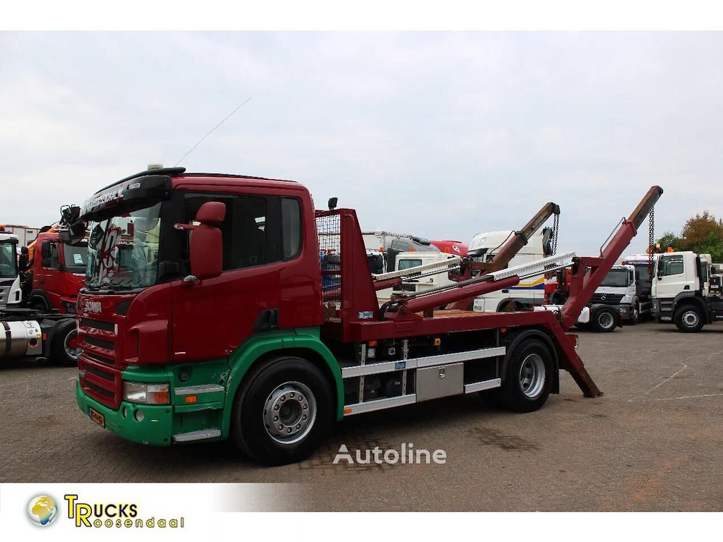 Scania P 270 + ERFECT CONDITION + TO kamion autopodizač kontejnera