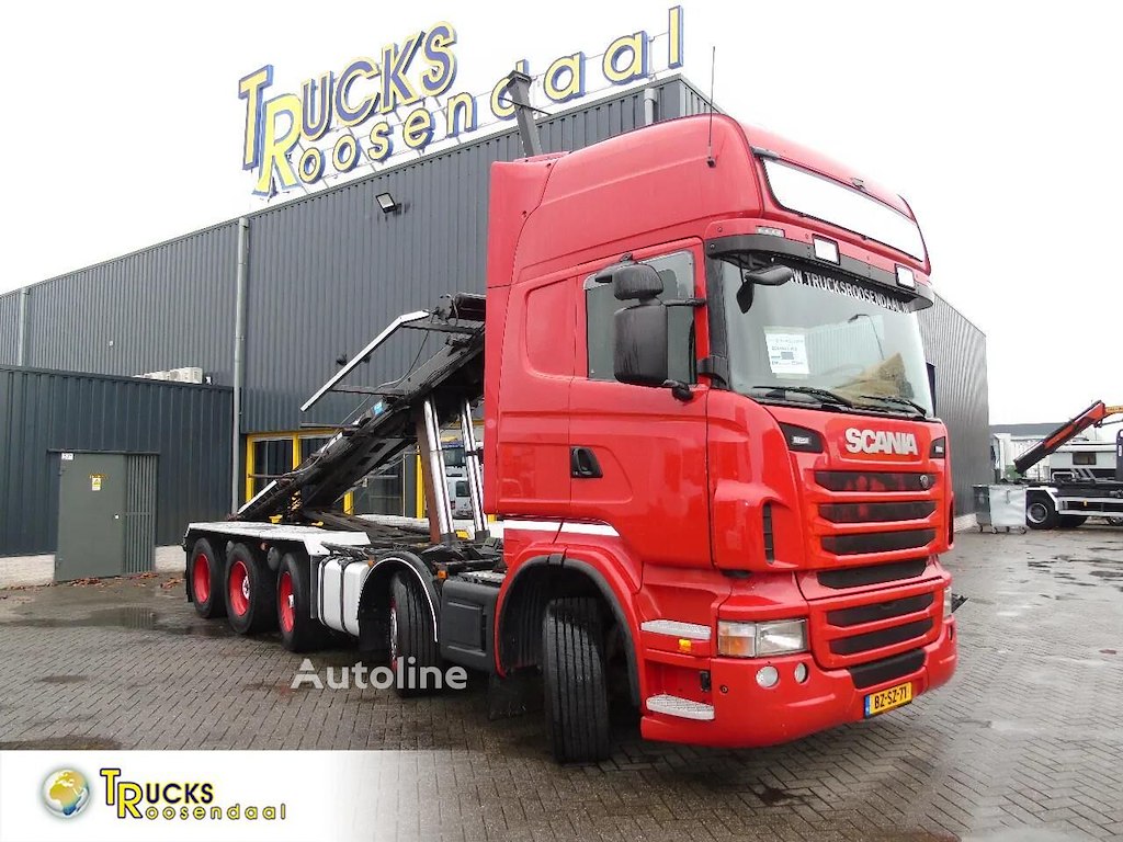 Scania R480 +10X2 + VBG CABLE 30TON kamion sa kukom za podizanje tereta