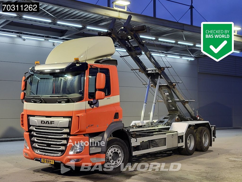 DAF CF 430 CF 6X2 NL-Truck NCH Cablesystem Lift Axle ACC Automatic E kamion sa kukom za podizanje tereta