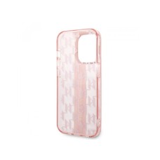 KARL LAGERFELD Futrola za iPhone 14 Pro Max MONO VERTICAL STRIPE PINK (KLHCP14XHKLSPCP)