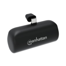 MANHATTAN Powerbank Manhattan 1026336 5000mAh 10W/Black/USB-C
