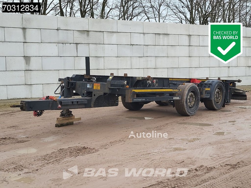 Kögel ZW18 2 axles prikolica za kontejnere