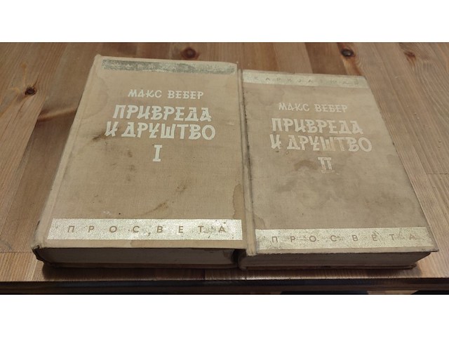 Maks Veber, Privreda i društvo 1-2