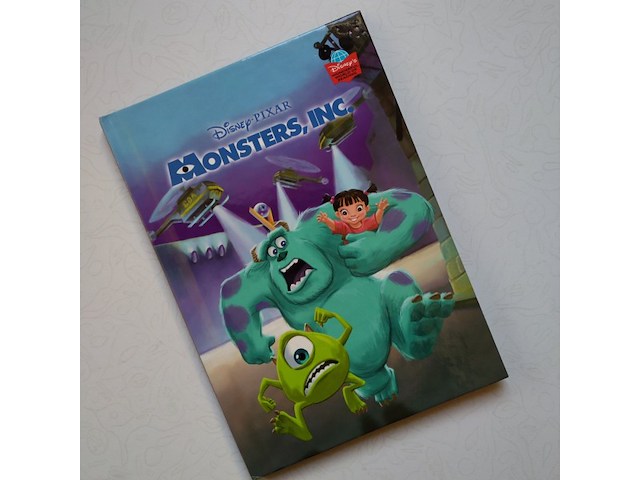 (D) Disney Monsters, Inc Slikovnica Engleski jezik