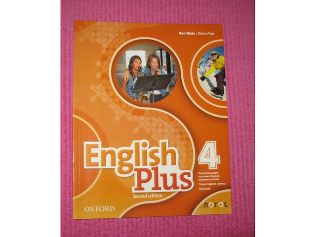 ENGLESKI JEZIK 8. ENGLISH PLUS 4. UDŽBENIK. NOVO!