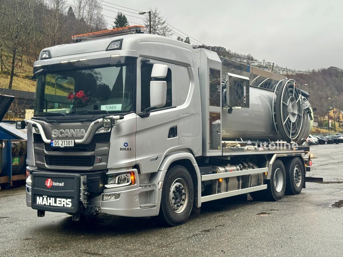 Prodaje se Scania G560 vozilo za čišćenje kanalizacije na aukciji