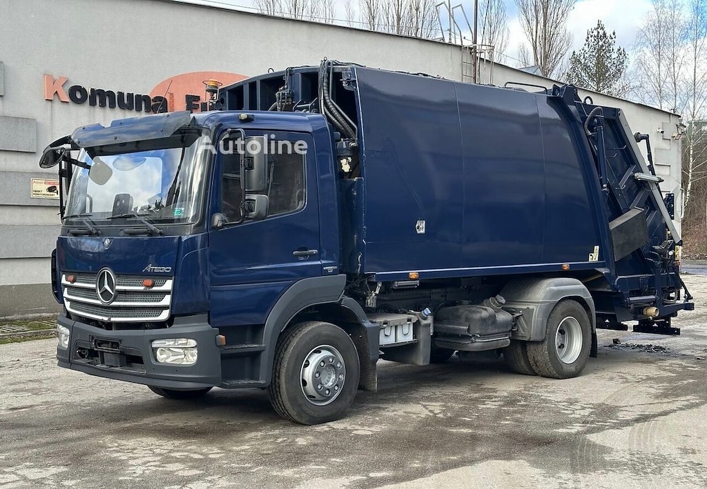 Mercedes-Benz Atego 1624 śmieciarka 2 komory NTM 15m3 EURO 6 kamion za smeće