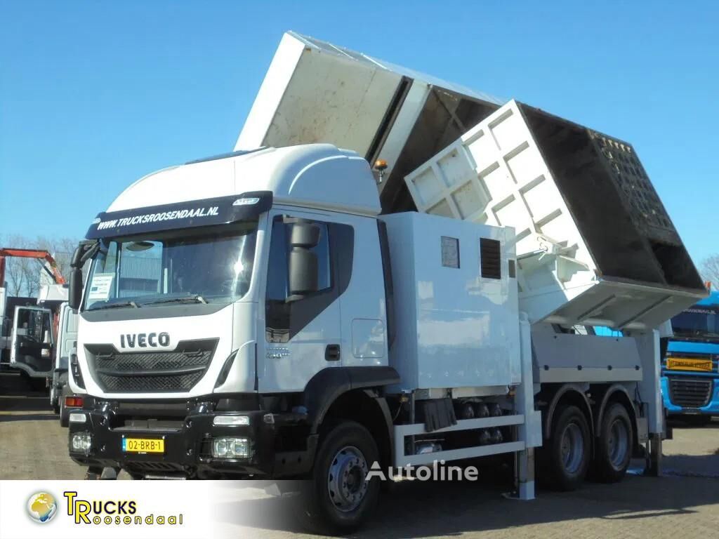 IVECO Trakker 450 + Euro 5 + Zandzuiger + Manual + 6x4 + Remote autofekalac