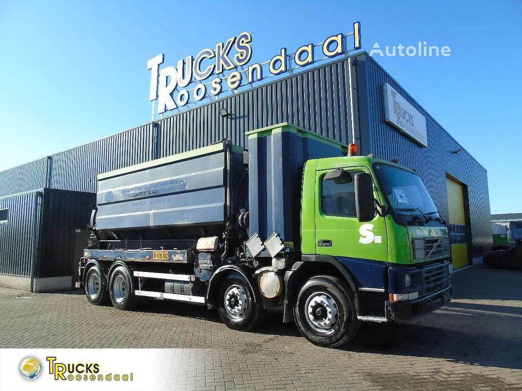 Volvo FM 12.340 12.340 + ecota 14.700 liter + 8x4 + euro 2 + manual autofekalac