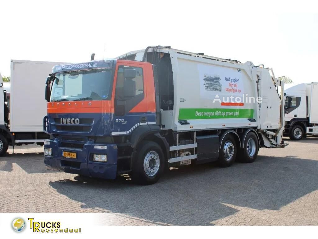 IVECO Stralis 270 CNG + GARBAGE + EURO 5 + 6X2 + RETARDER kamion za smeće