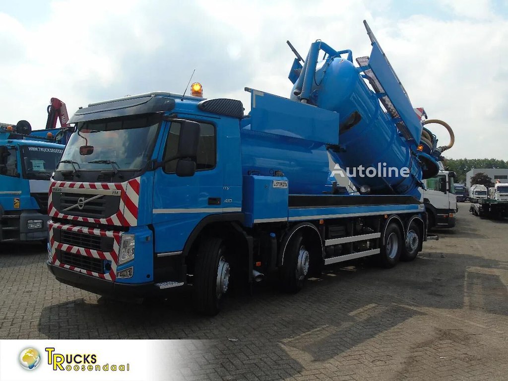 Volvo FM 420 + STOKOTA ECOTA 10.500LITER + 8X2 + WEB autofekalac