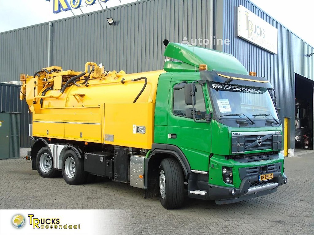 Volvo FMX 420 + 15.000L + HIGH PRESSURE PUMP + URACA + 6X4 + EURO 5 autofekalac