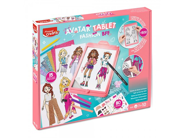 MAPED CREATIV SET FASHION AVATAR TABLET