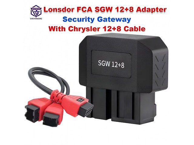 NOVO- Lonsdor SGW FCA Adapter + 12+8 Baypass Kabel