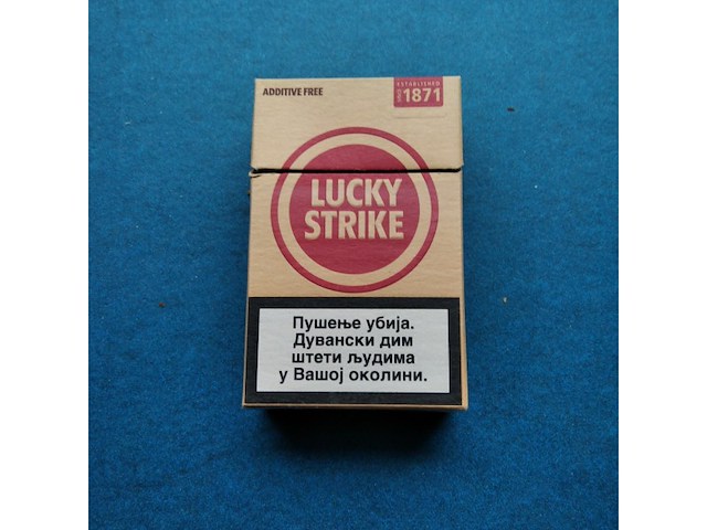LUCKY STRIKE, prazna kutija