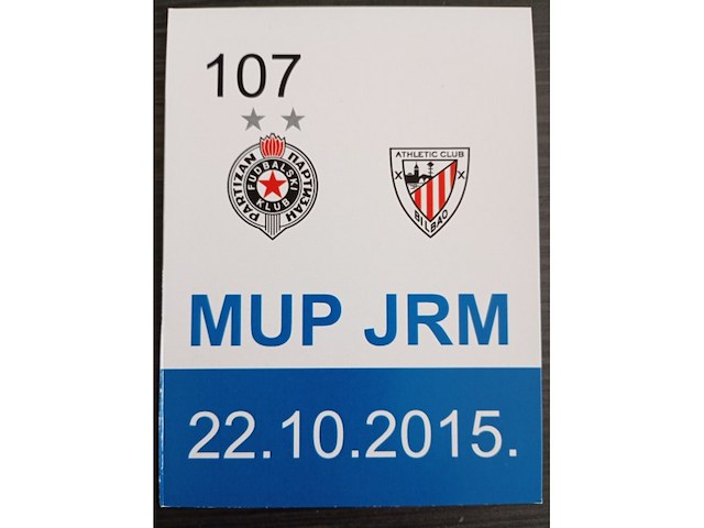 FUDBAL: PARTIZAN - ATLETICO (Bilbao) 22.10.2015 - AKRED