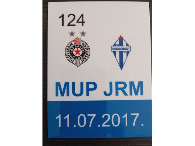 FUDBAL: PARTIZAN - BUDUCNOST 11.07.2017 - AKREDITACIJA