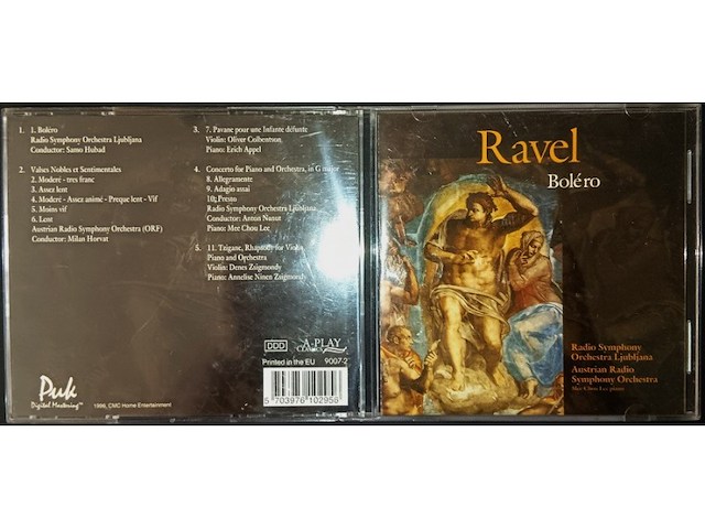 Ravel-Bolero Made in Eu CD (1996)