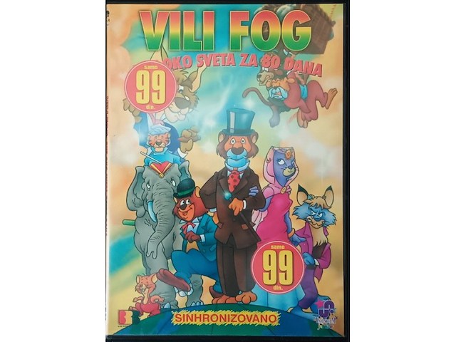 Vili Fog-Put oko sveta za 80 Dana DVD