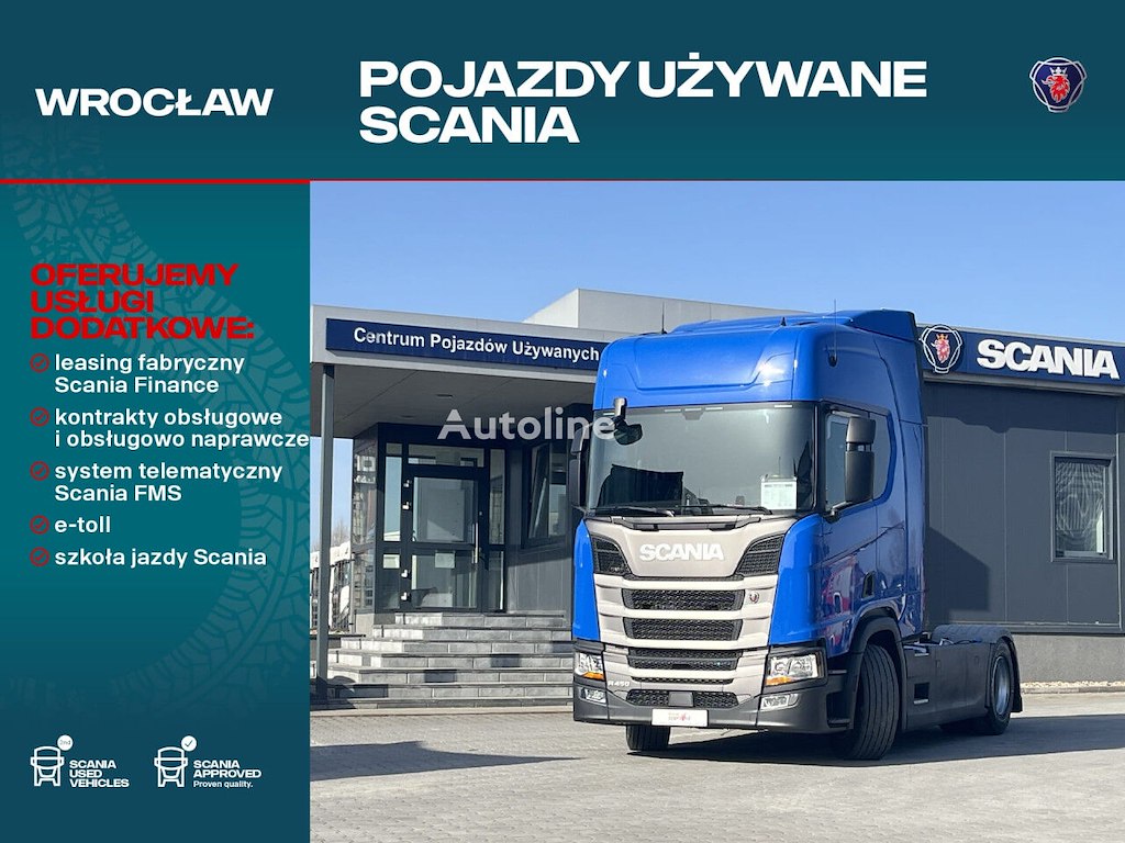Scania R 450 A4x2LA tegljač