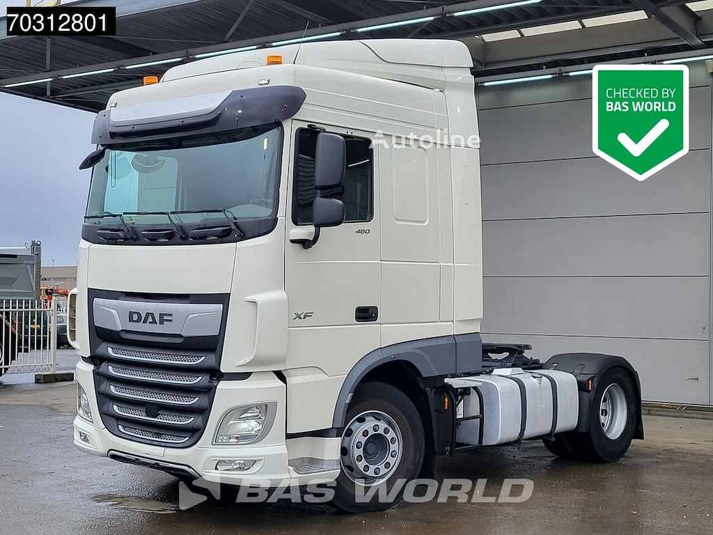 DAF XF 480 4X2 SC Standklima PTO Euro 6 tegljač