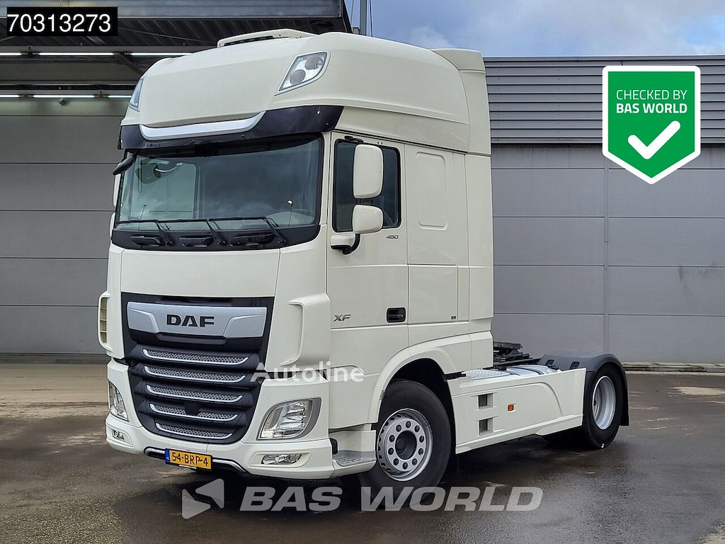 DAF XF 480 4X2 Retarder NL-Truck 2x Tank ACC tegljač