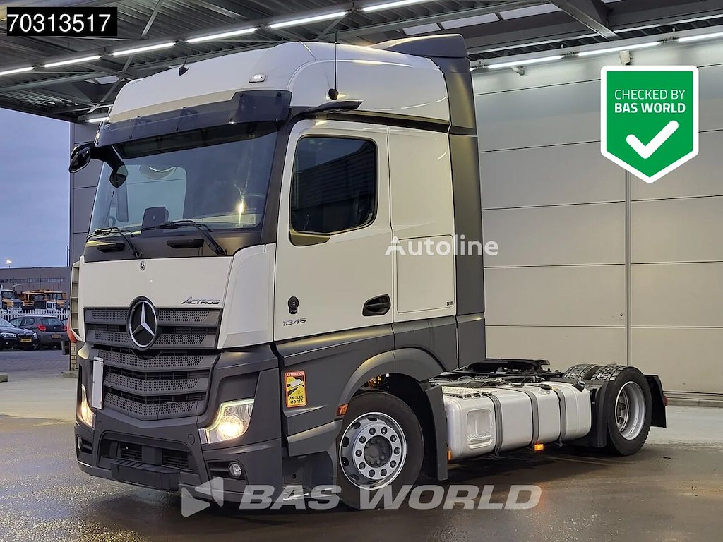 Mercedes-Benz Actros 1845 4X2 Bigspace Lowdeck Mirrorcam 2x Tank tegljač