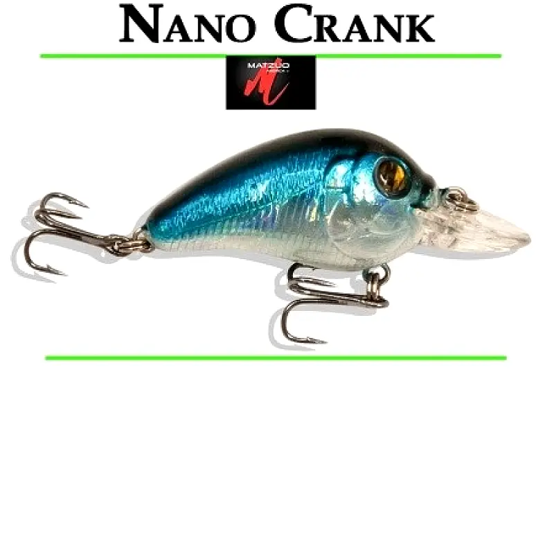 MATZUO Nano Crank (NC3-CHB) Chrome/Blue