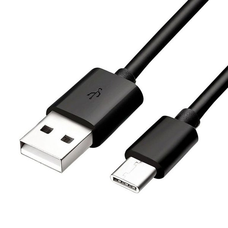 Kabl USB2.0 A M-USB3.1 C M za brzo punjenje 5A 1.0m crni