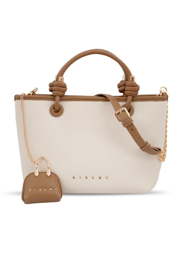 SLY159-Beige Hand Bag (26*10*17)-Torba