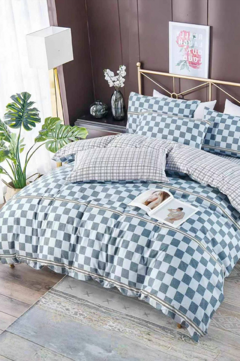 komplet posteljine GRONELVA 160x200 cm pamuk - 4 dela