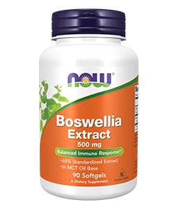 NOW BOSWELLIA EXTRACT 500 MG
90 SOFTGEL